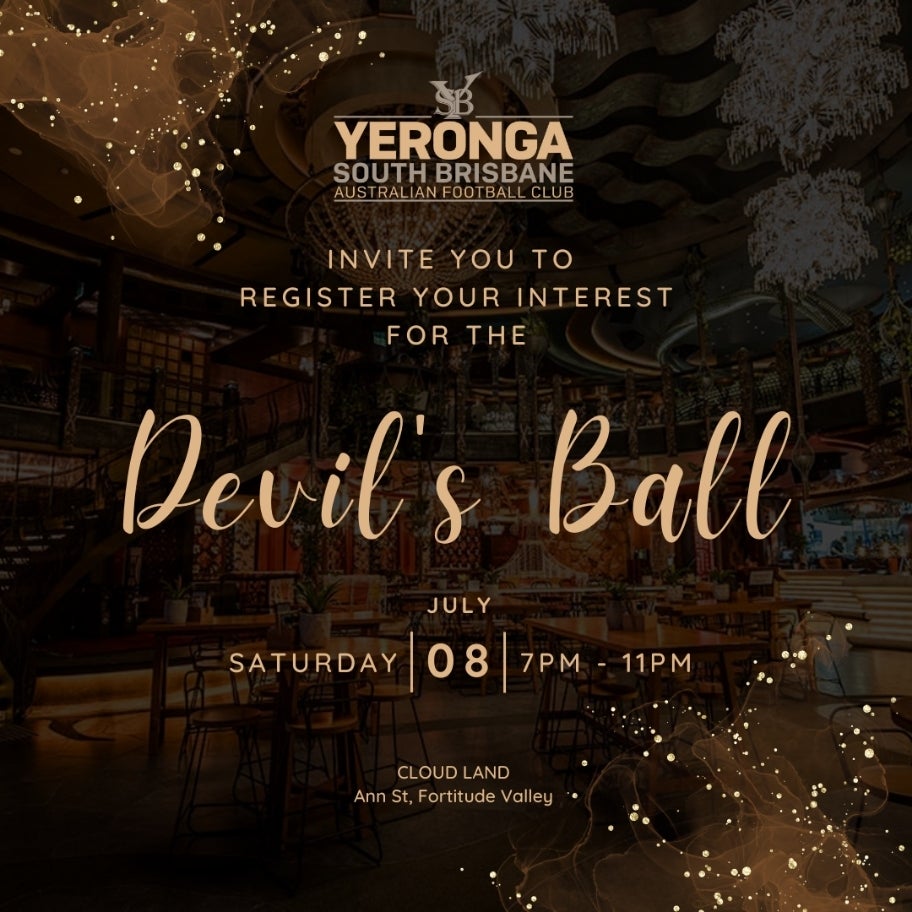 Devil's Ball | Yeronga Football Club Inc